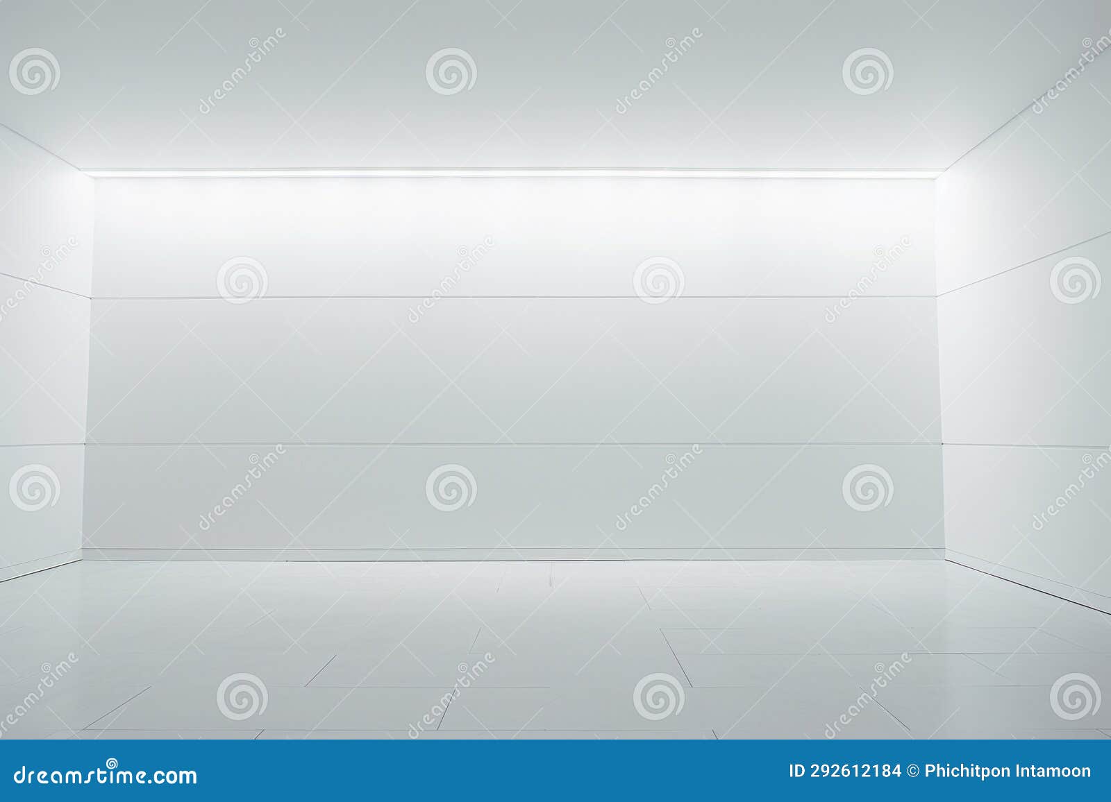 Modern White Space Gallery Template for Interior Design. Generative AI ...