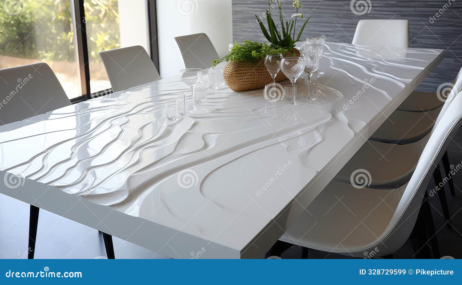 Modern white table texture stock illustration. Illustration of modern ...