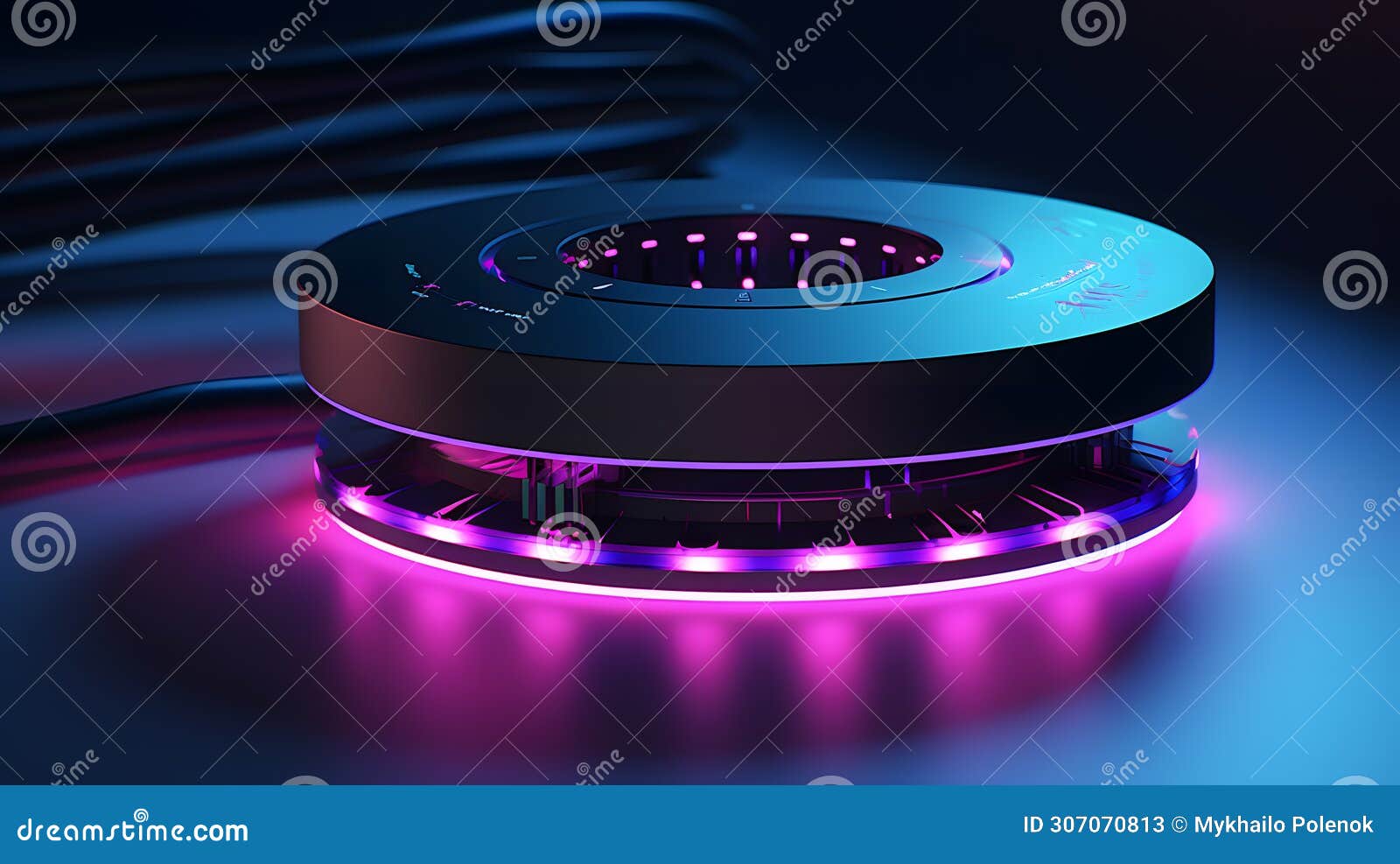 Modern Wi-fi Router. Neural Network AI Generated Stock Image - Image of ...