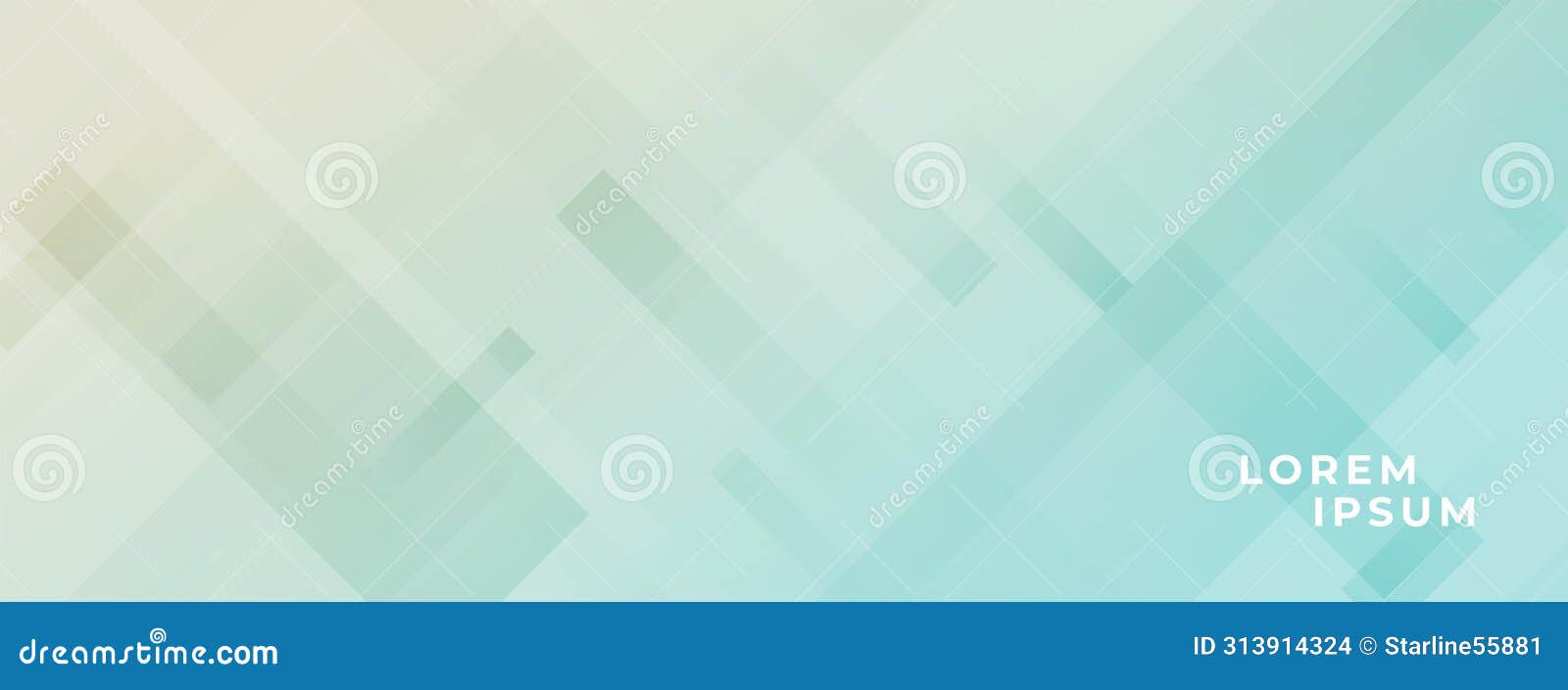 Modern Wide Banner with Diagonal Lines Effect Design Stock Vector ...