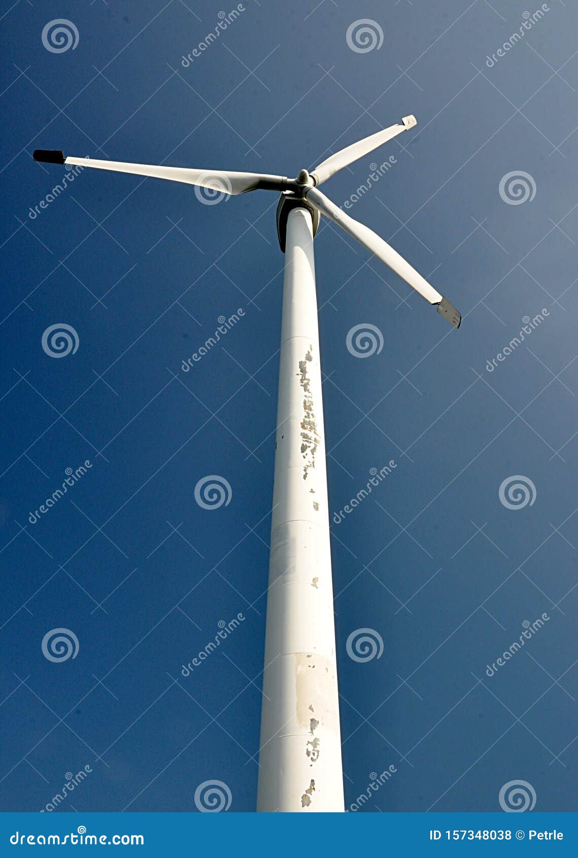 Modern wind power plant stock photo. Image of modern - 157348038