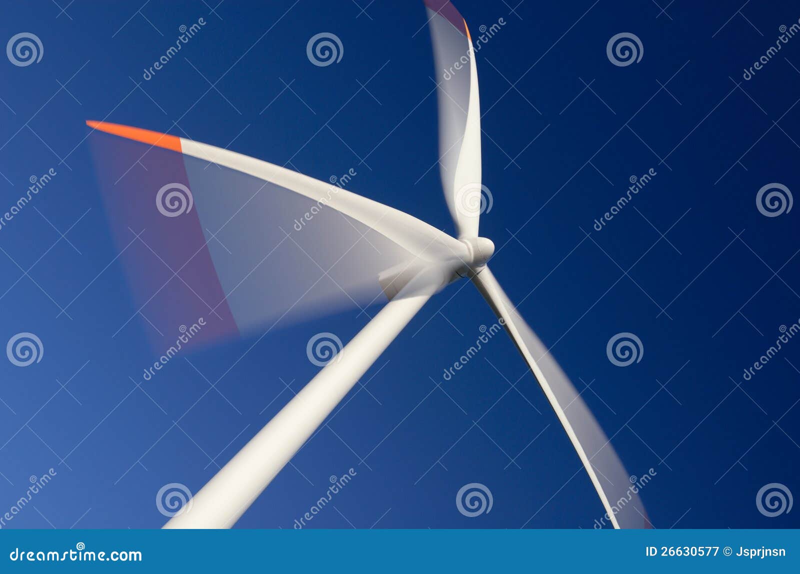 Modern wind turbine stock image. Image of wings, warming - 26630577
