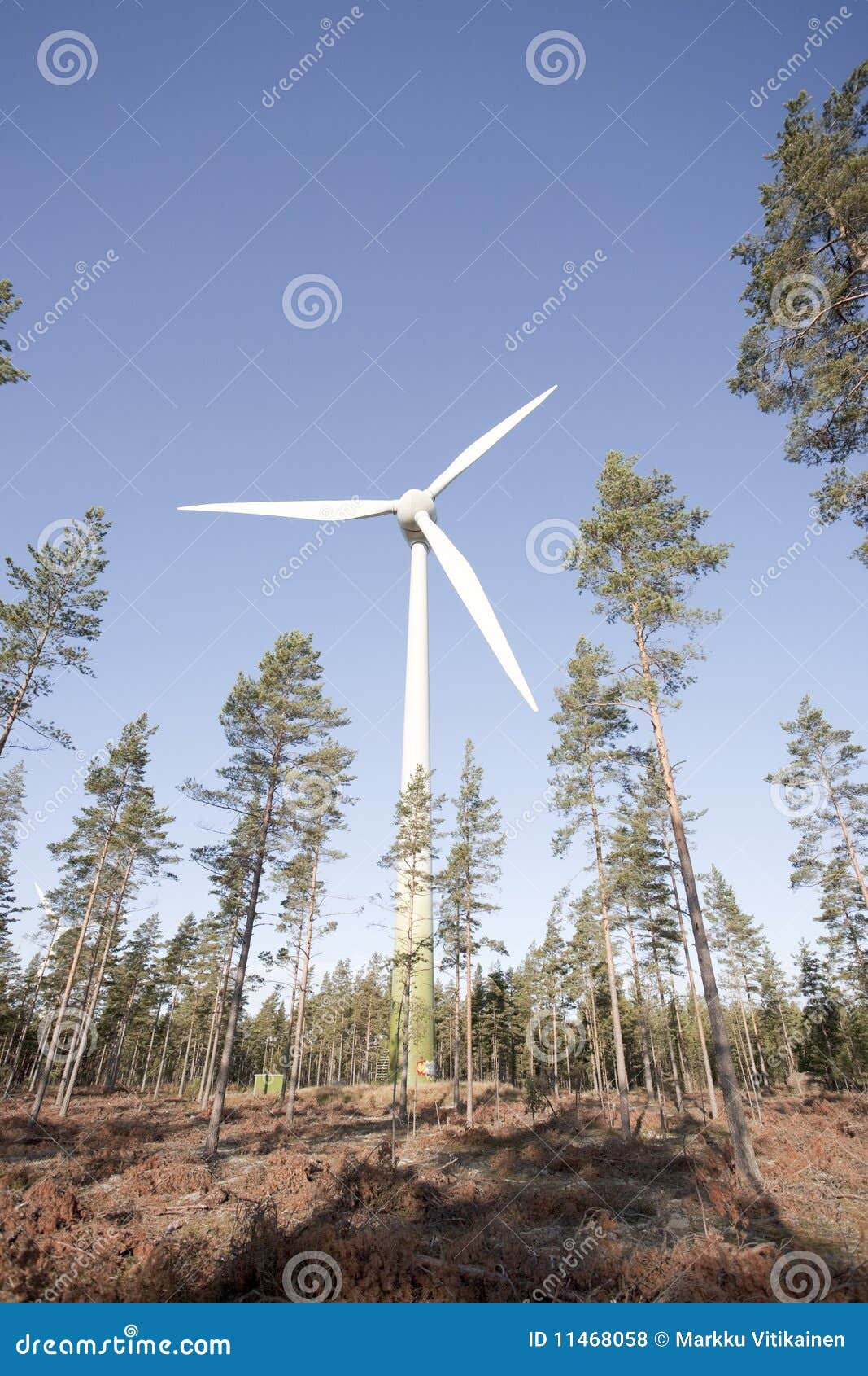 Modern Windmill stock photo. Image of ecological, renewable - 11468058