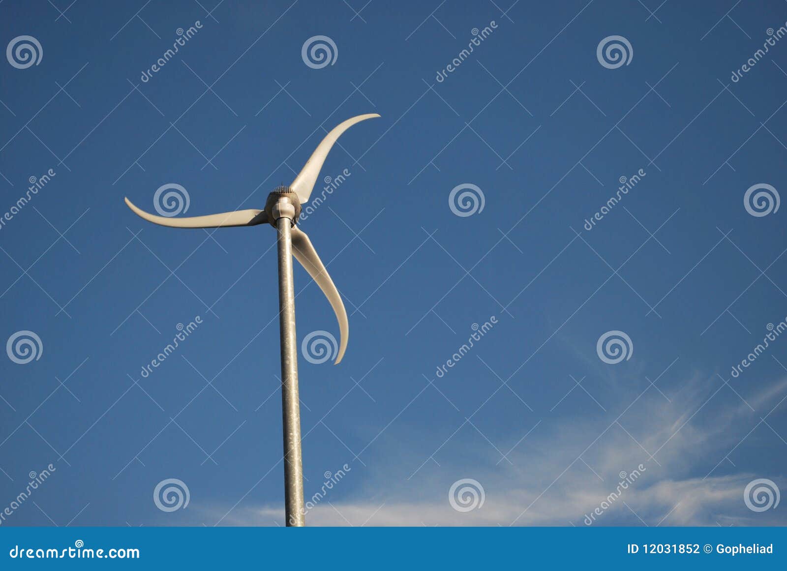 Modern Windmill stock photo. Image of small, sail, vane - 12031852