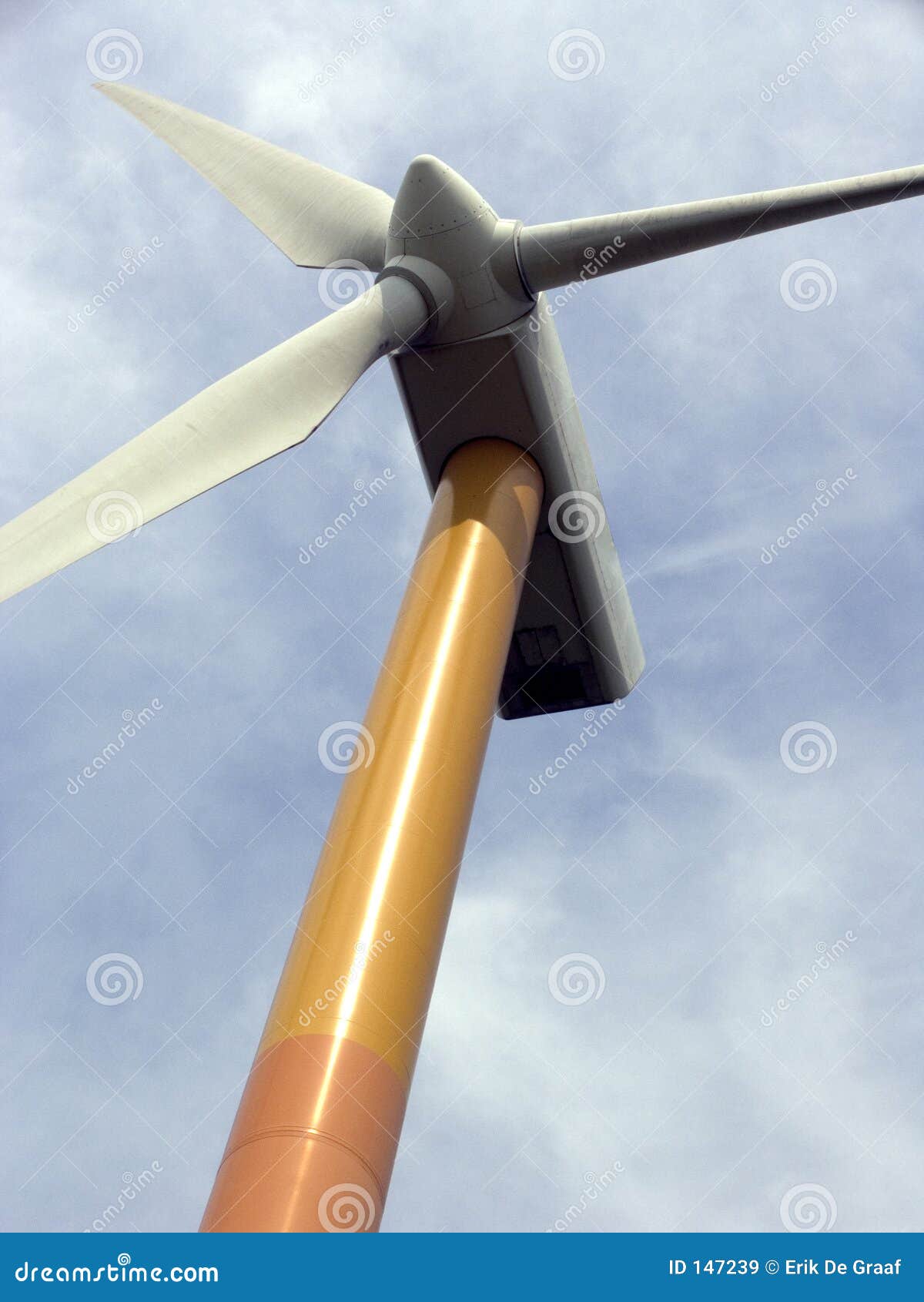 Modern windmill 2 stock image. Image of generating, rotate - 147239