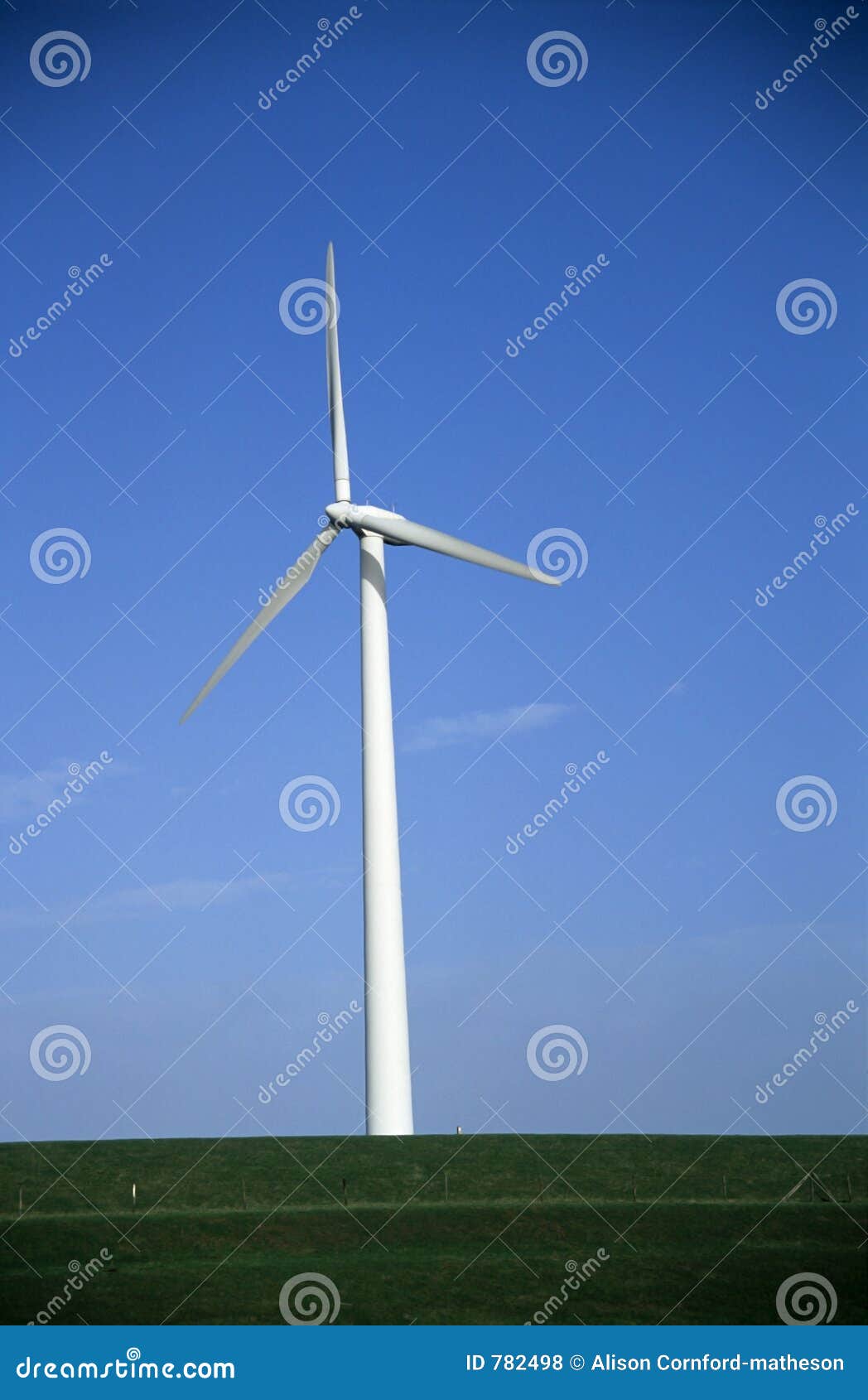 Modern Windmill stock photo. Image of green, power, dutch - 782498