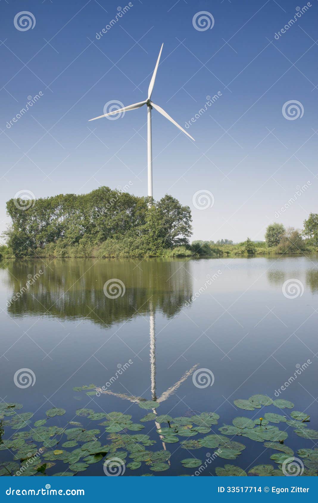 Modern windmill stock photo. Image of environmental, clean - 33517714