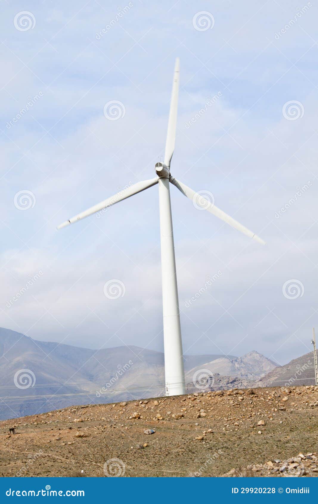 Windmill Turbine, Wind Power, Green Energy Stock Photo - Image of ...