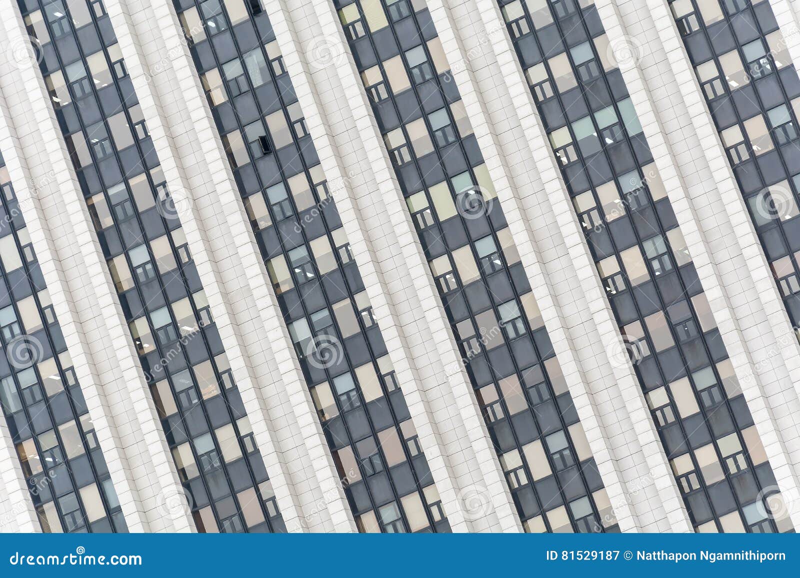 Modern windows building stock image. Image of modern - 81529187