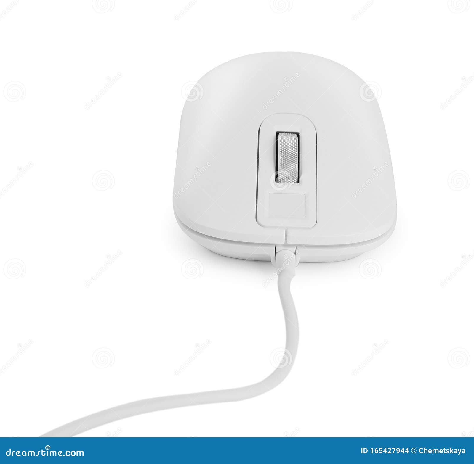 Modern Wired Optical Mouse Isolated Stock Photo - Image of mice ...