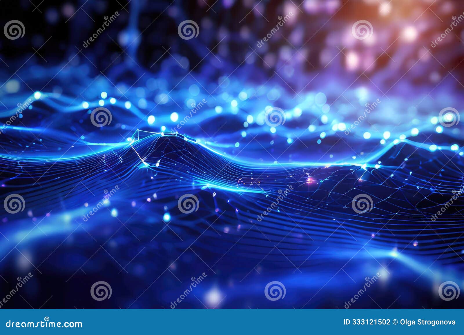 Modern Wireless Network Connection Background. Connection Technology ...