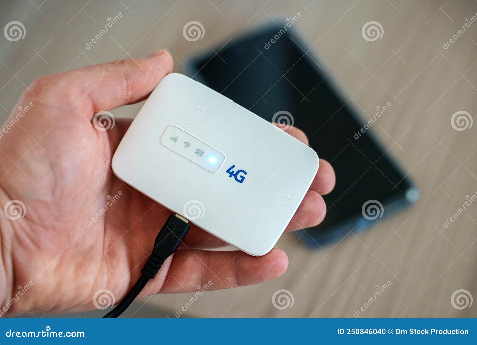 4g wifi modem stock photo. Image of online, mini, gadget - 250846040