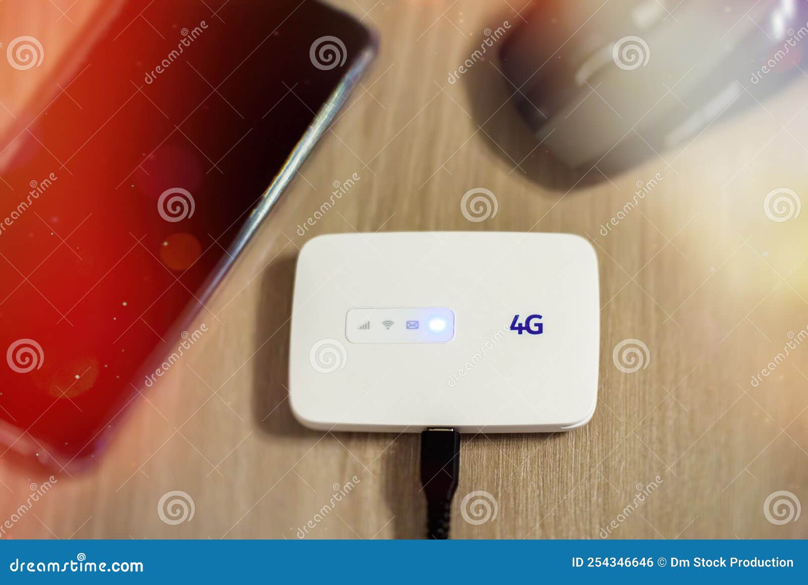 4g wifi modem stock photo. Image of networking, mini - 254346646