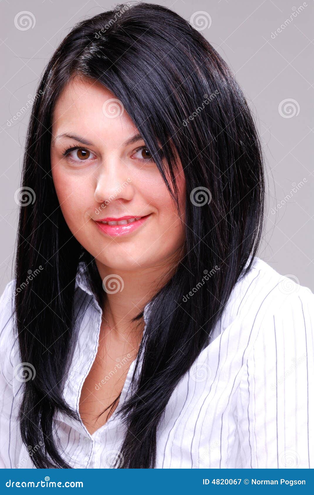 Modern Woman stock image. Image of colour, happy, brunette - 4820067