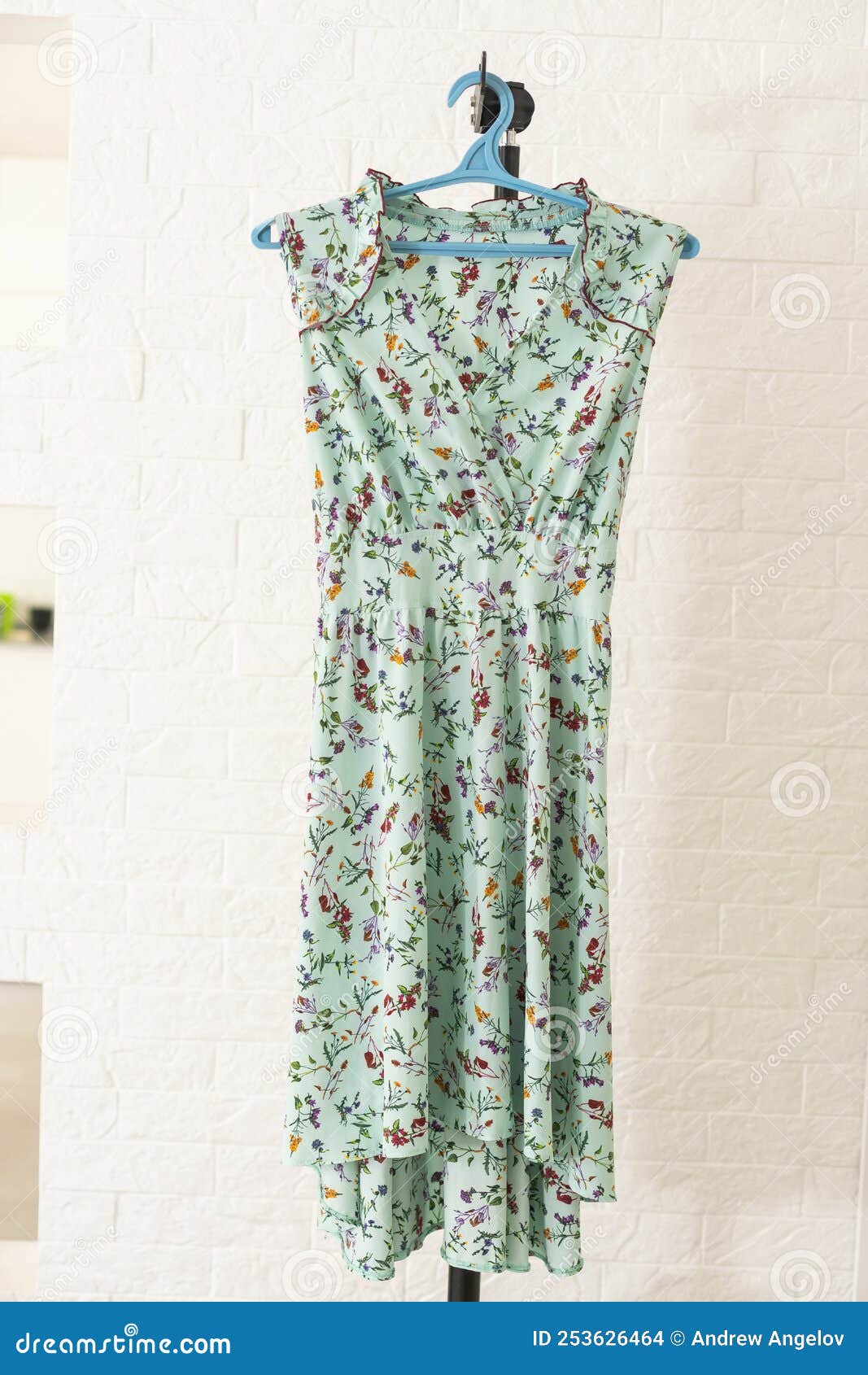 Modern Woman S Clothes on White Background Stock Photo - Image of ...