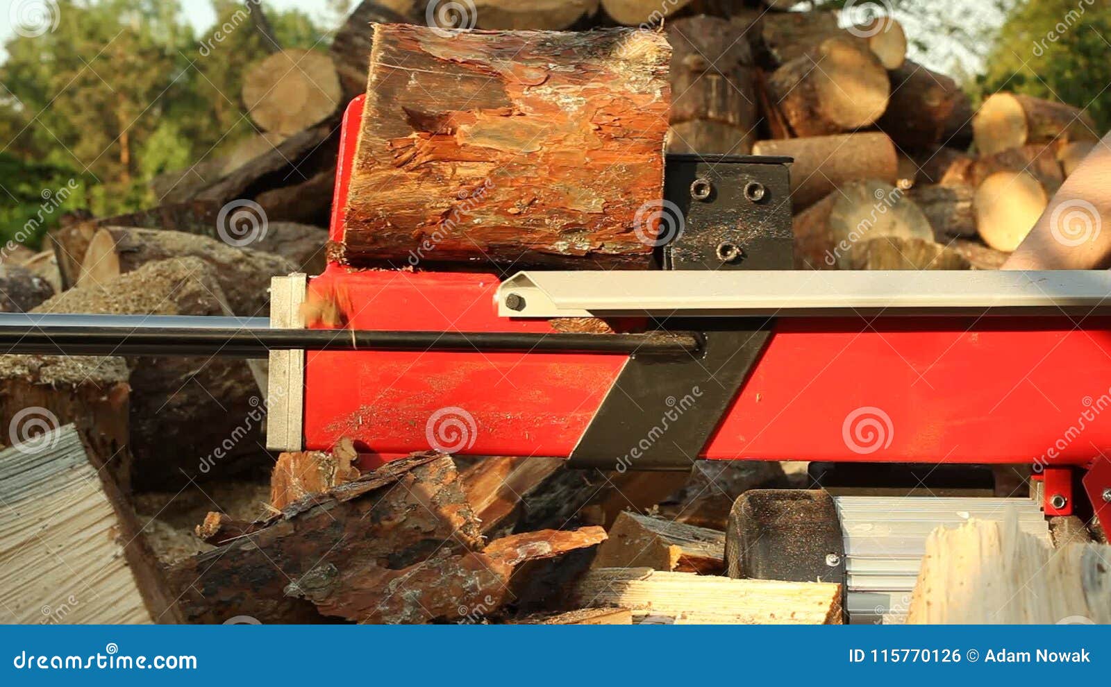 Wood chopping machine. stock footage. Video of chippers - 115770126