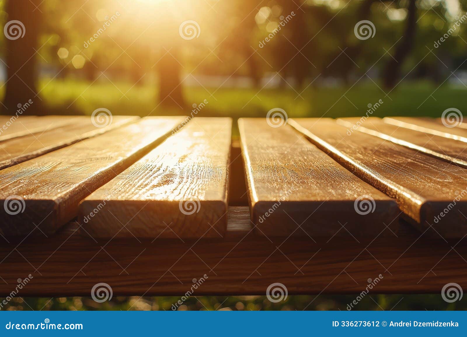 Modern Wooden Bench in a Residential Complex. Design of a Public Yard ...