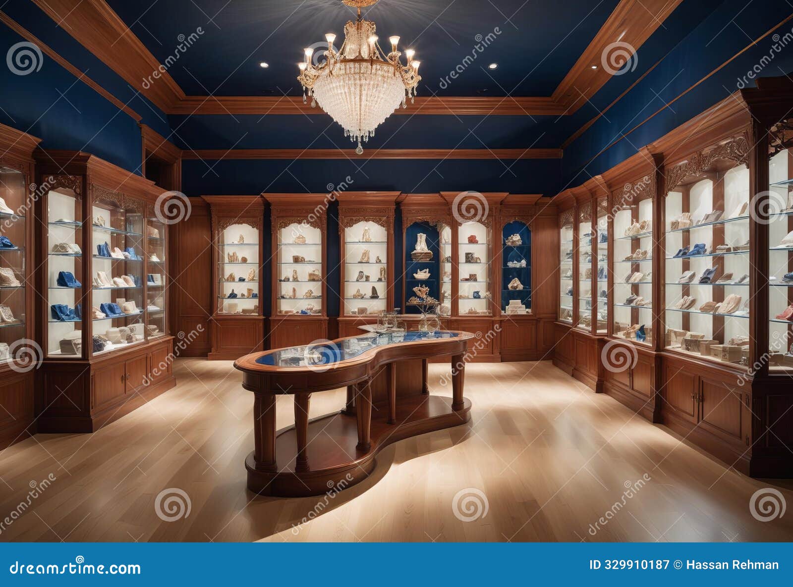 Luxury Store Interior Design Art Deco Style With Hints Of Contemporary ...