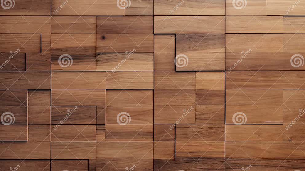 Modern Wooden Panel Texture Background. Stock Illustration ...