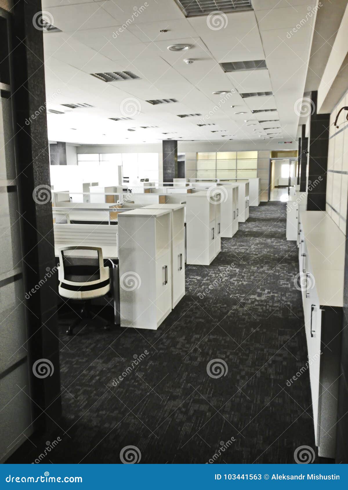 Modern Working office stock image. Image of chairs, bureau - 103441563