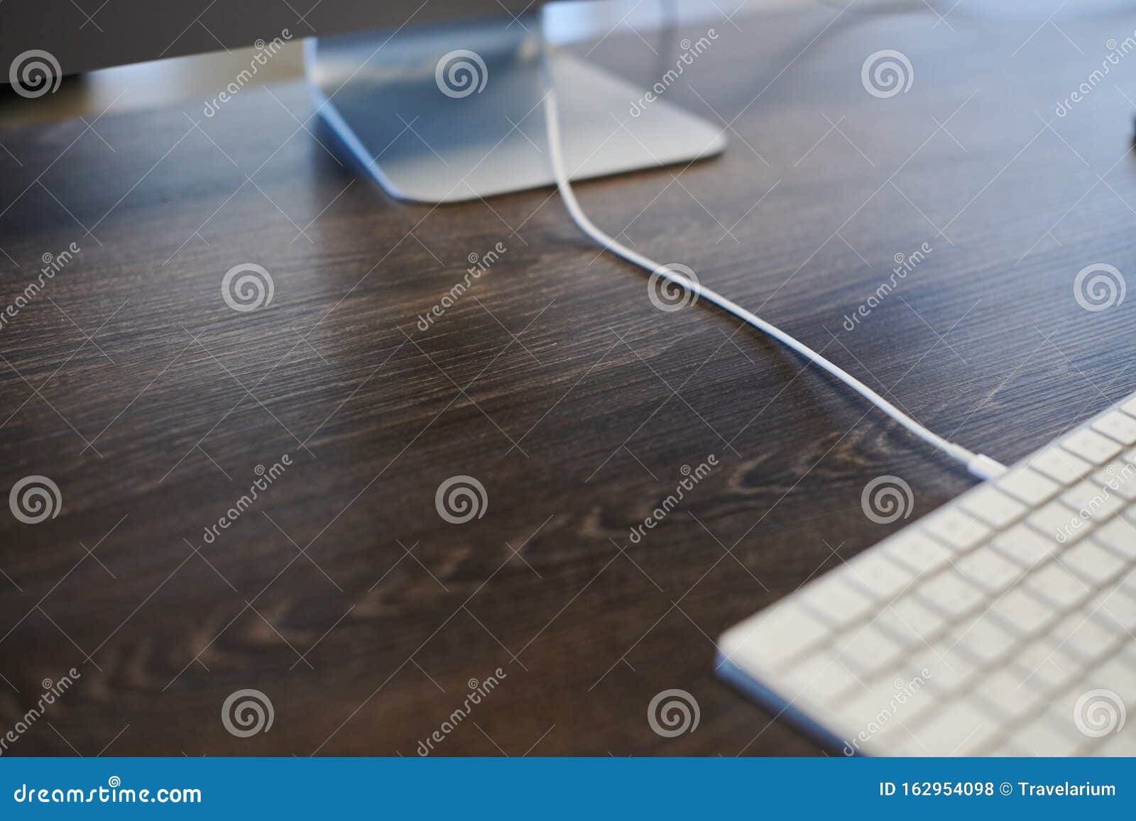 Modern Workplace. Office Work Place for Designer. Minimal Desktop Area ...