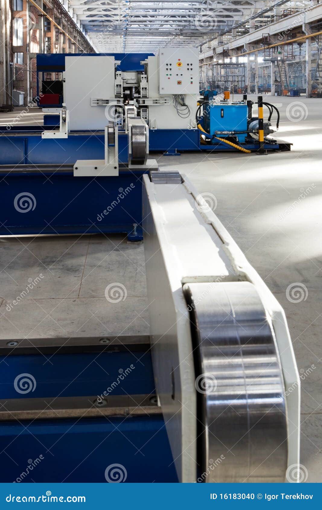 Modern workshop stock photo. Image of metal, manufactory - 16183040