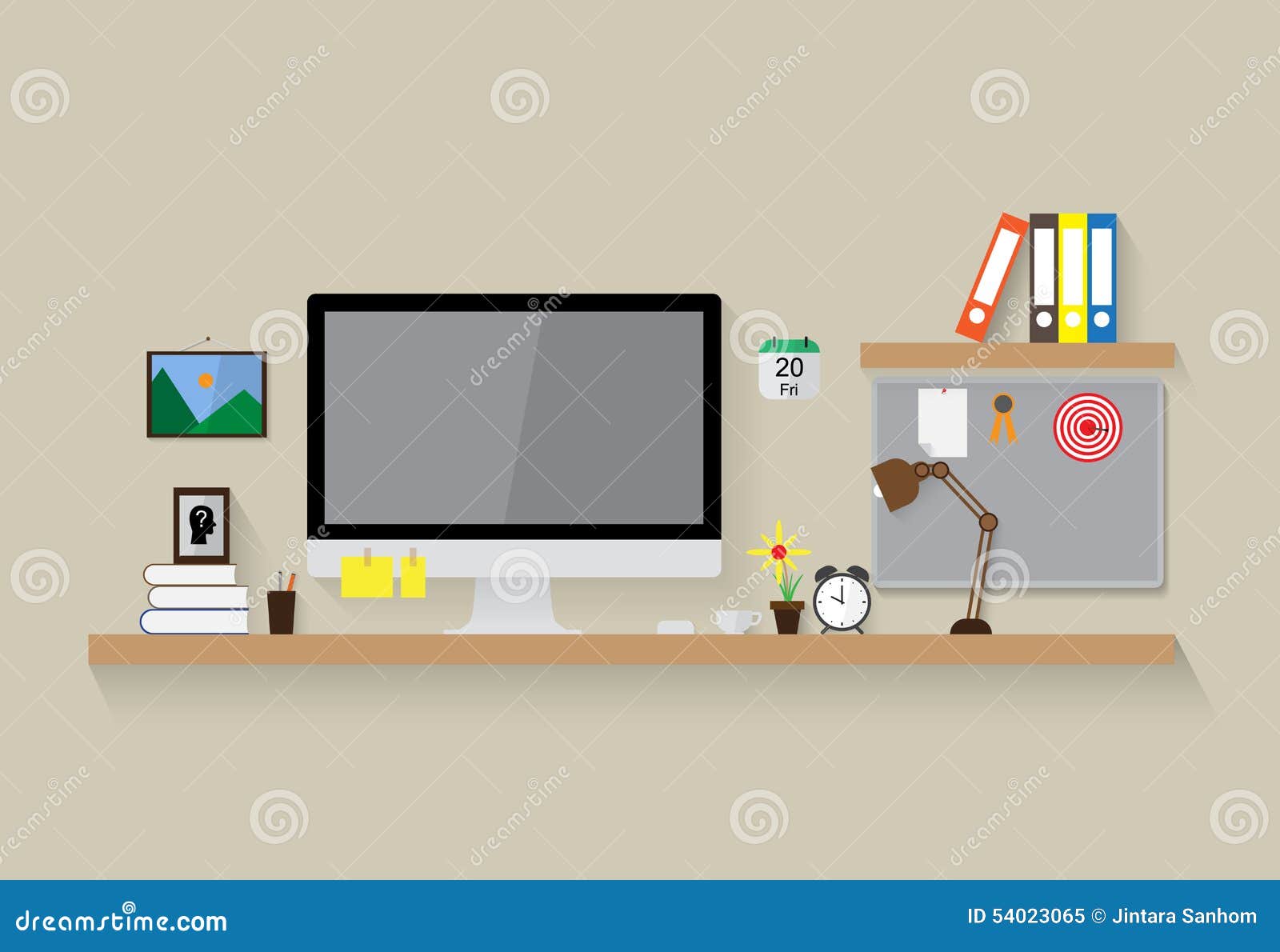 Workspace Vector Line Icons Set. Office, Room, Desk, Table, Area, Bench ...