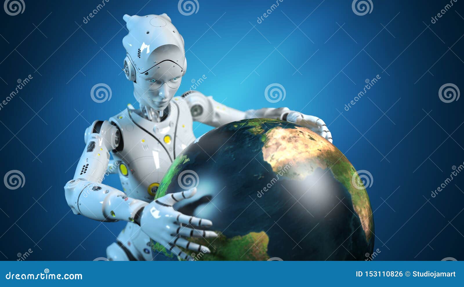 The Modern World of Digital Time Stock Illustration - Illustration of ...