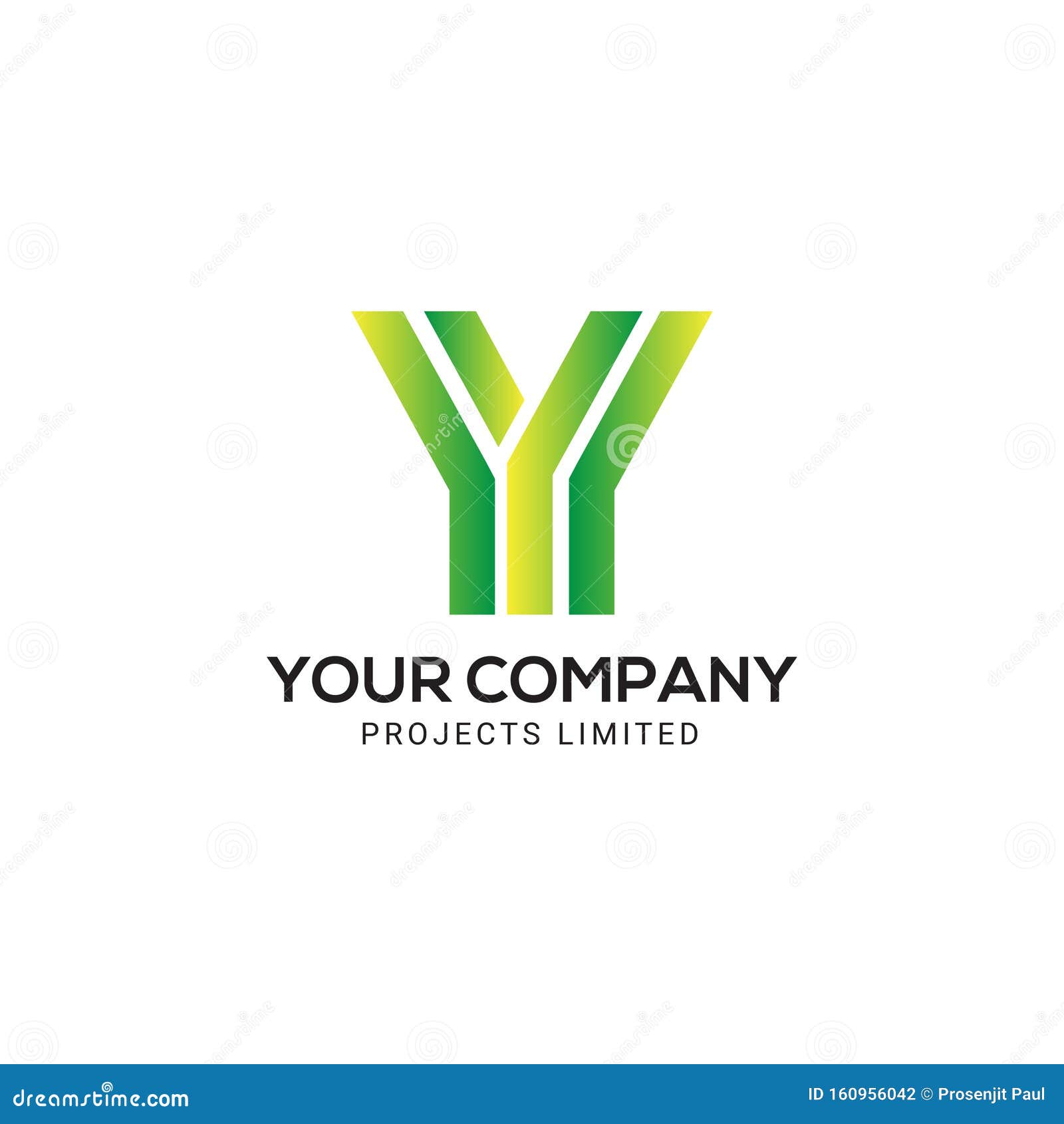 Modern Y, Abstract Y Letter Logo Design Template Stock Illustration ...