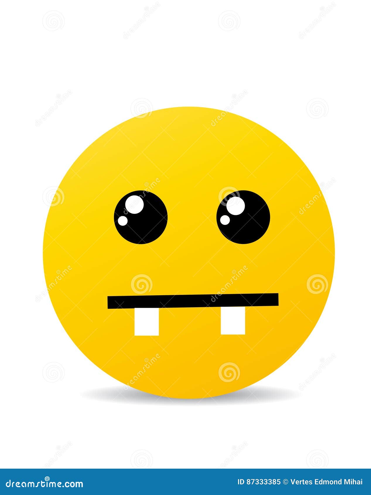 Modern Yellow Laughing Happy Smile Stock Vector - Illustration of funny ...