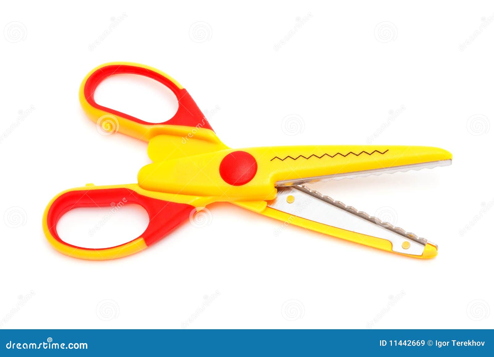 Yellow Scissors With Ruler Stock Photography | CartoonDealer.com #220896554