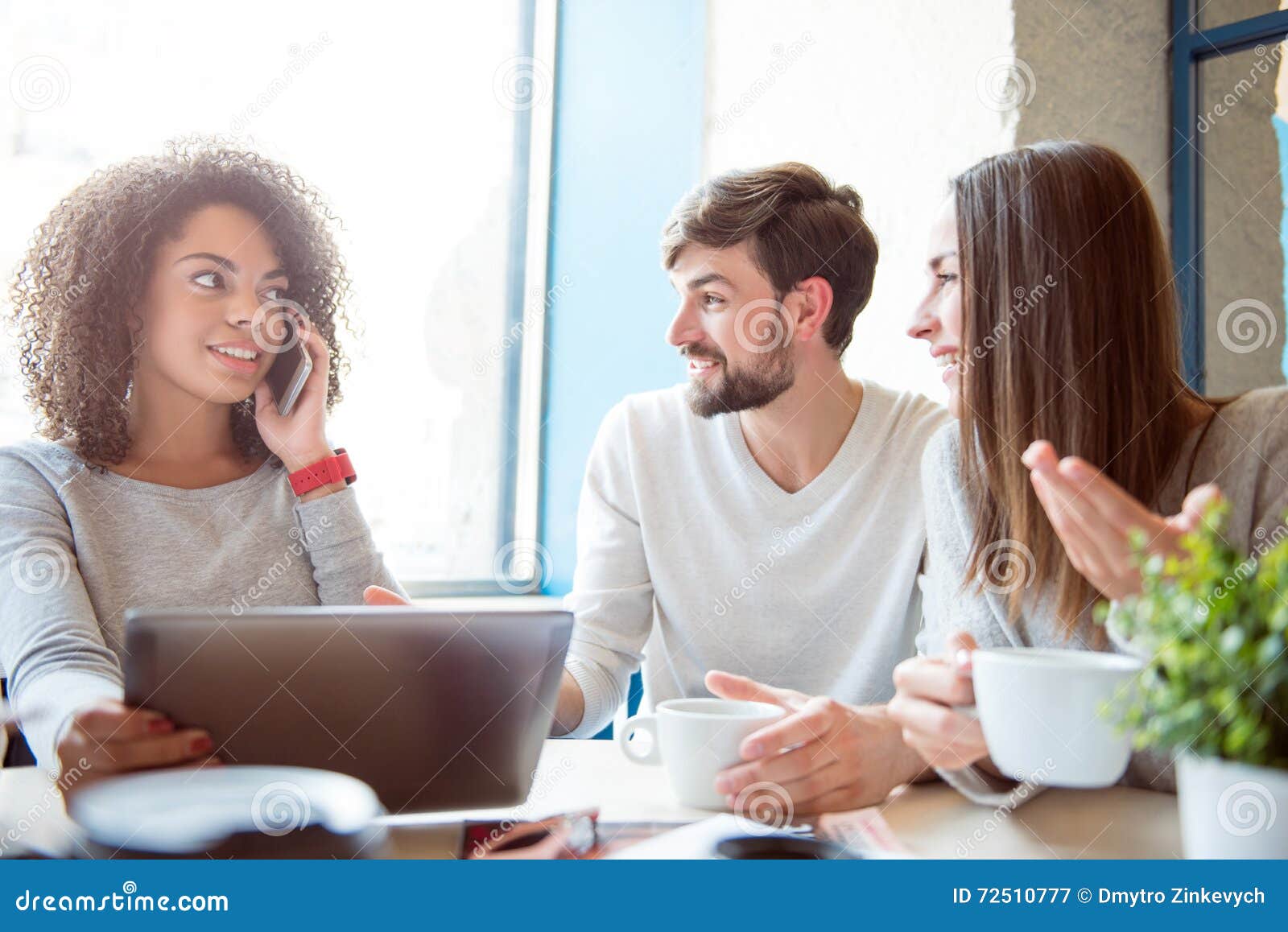 Modern young people stock image. Image of smart, connected - 72510777