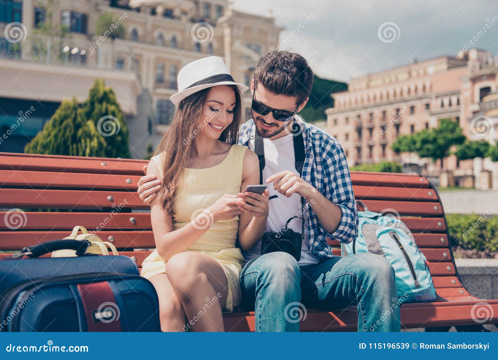 Modern Youth is Travelling, Using Technology Devices, Internet ...