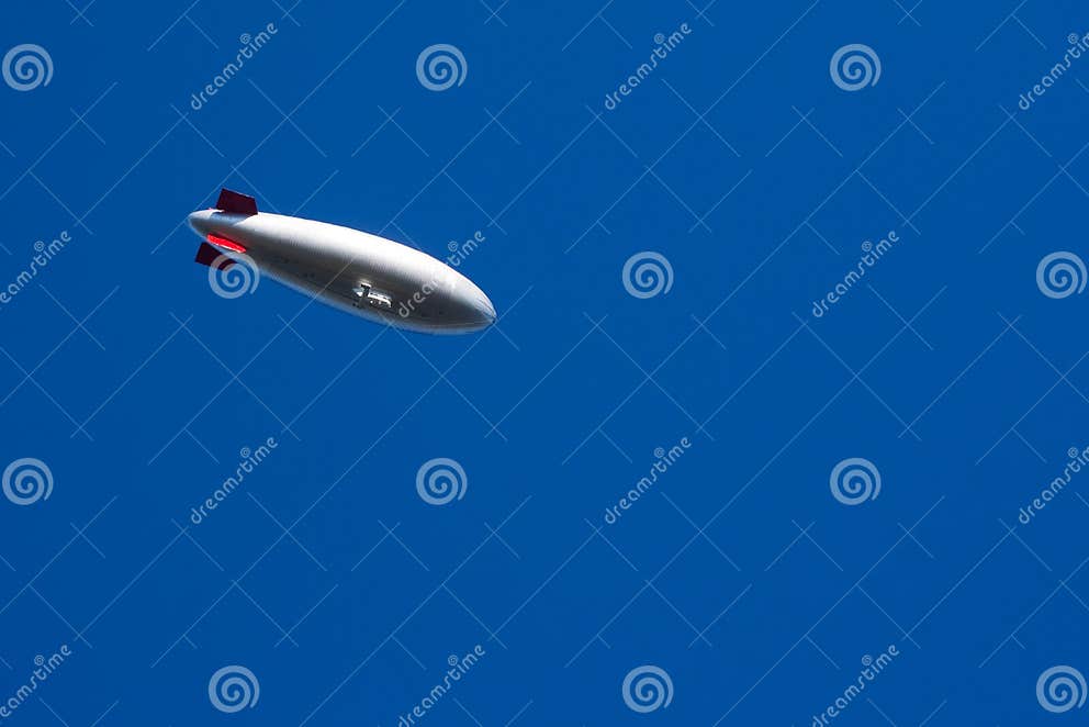Modern Zeppelin stock image. Image of fabric, hydrogen - 17729791
