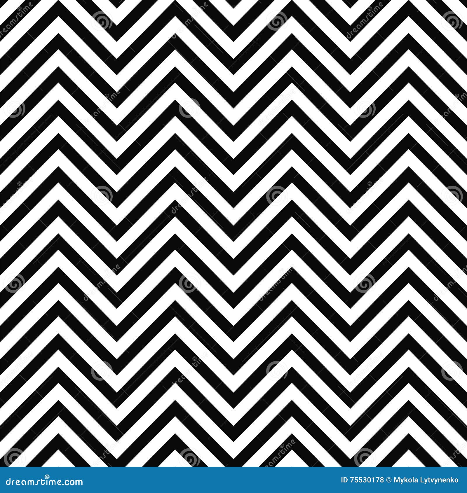 MODERN ZIG ZAG PATTERN stock vector. Illustration of decoration - 75530178