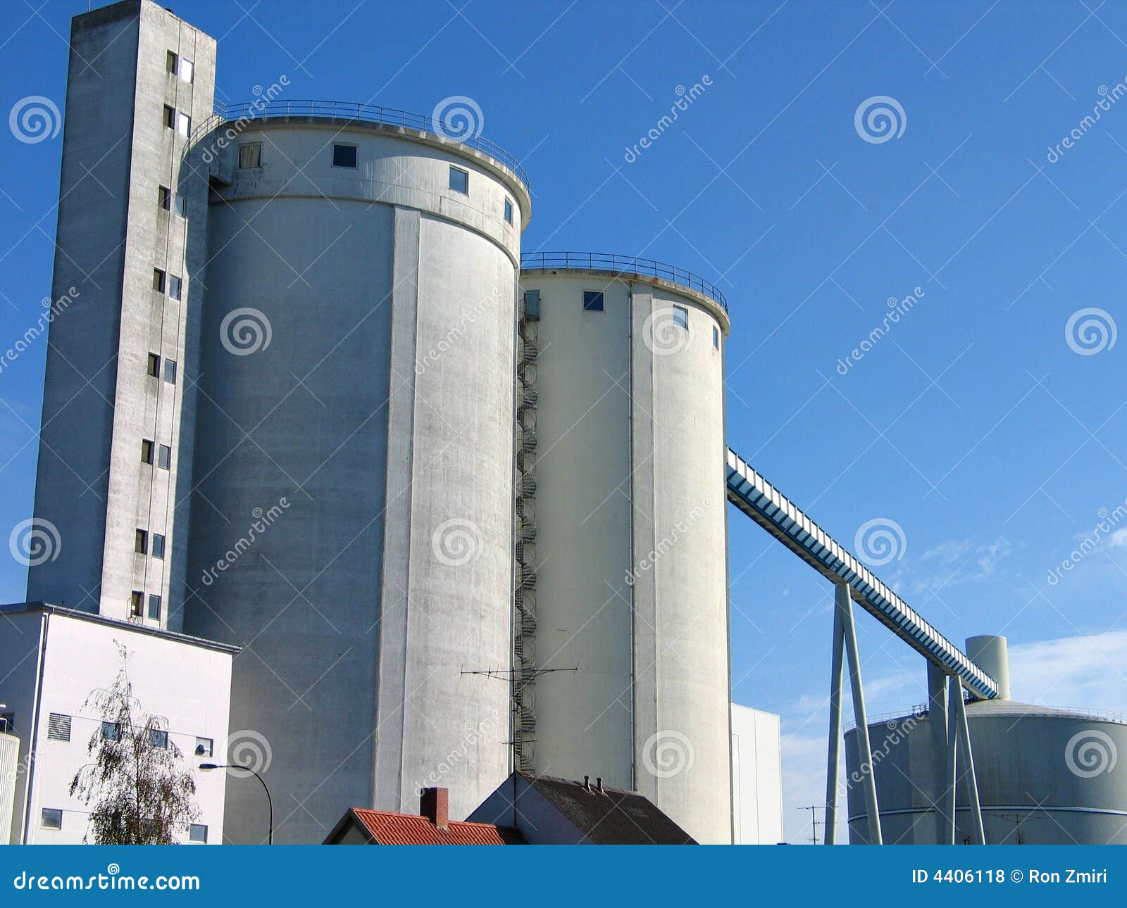 Moderne Fabrik Bild. Bild: 4406118