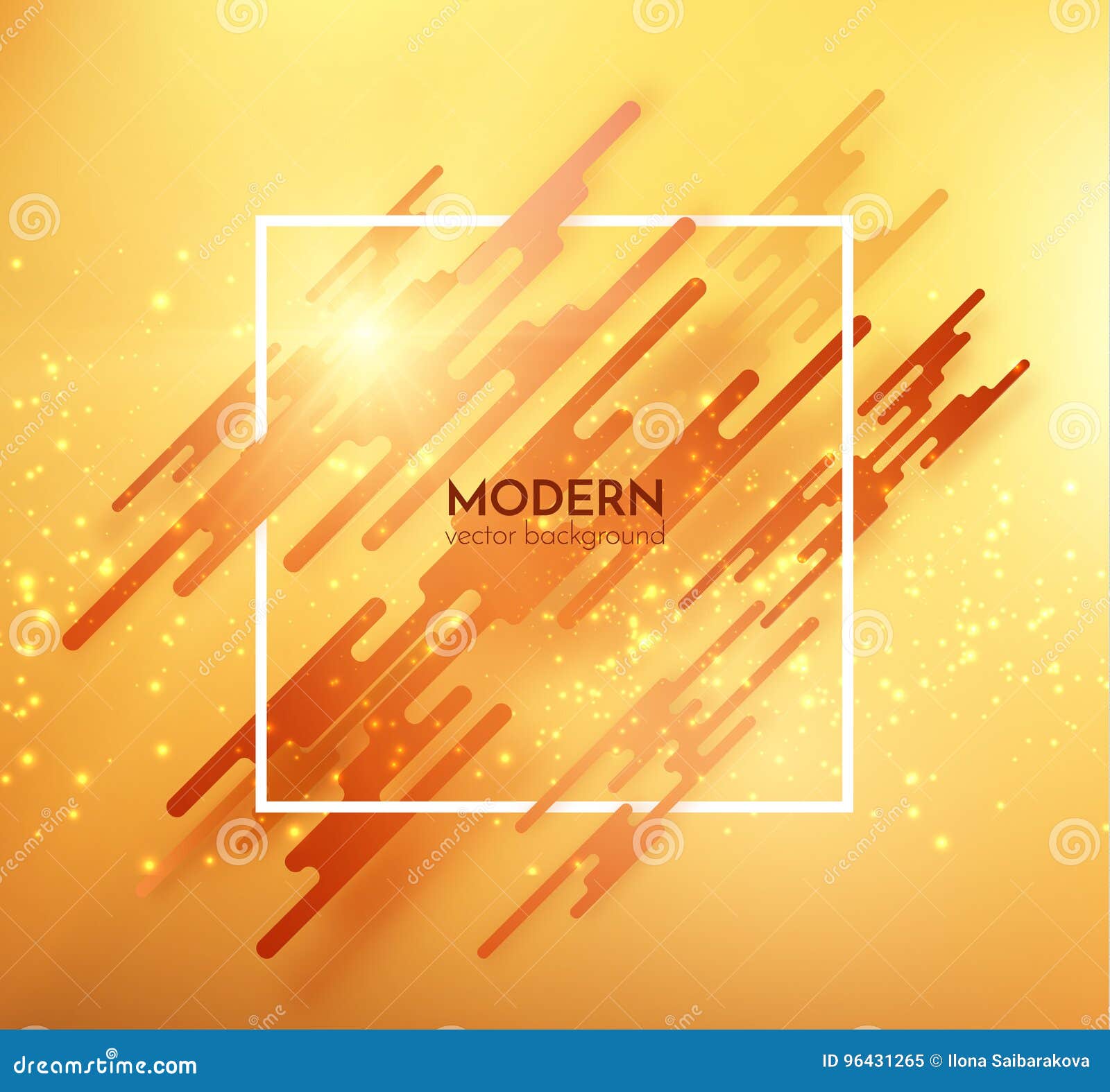 Moderne Kader Vectorachtergrond EPS10 Vector Illustratie - Illustration ...