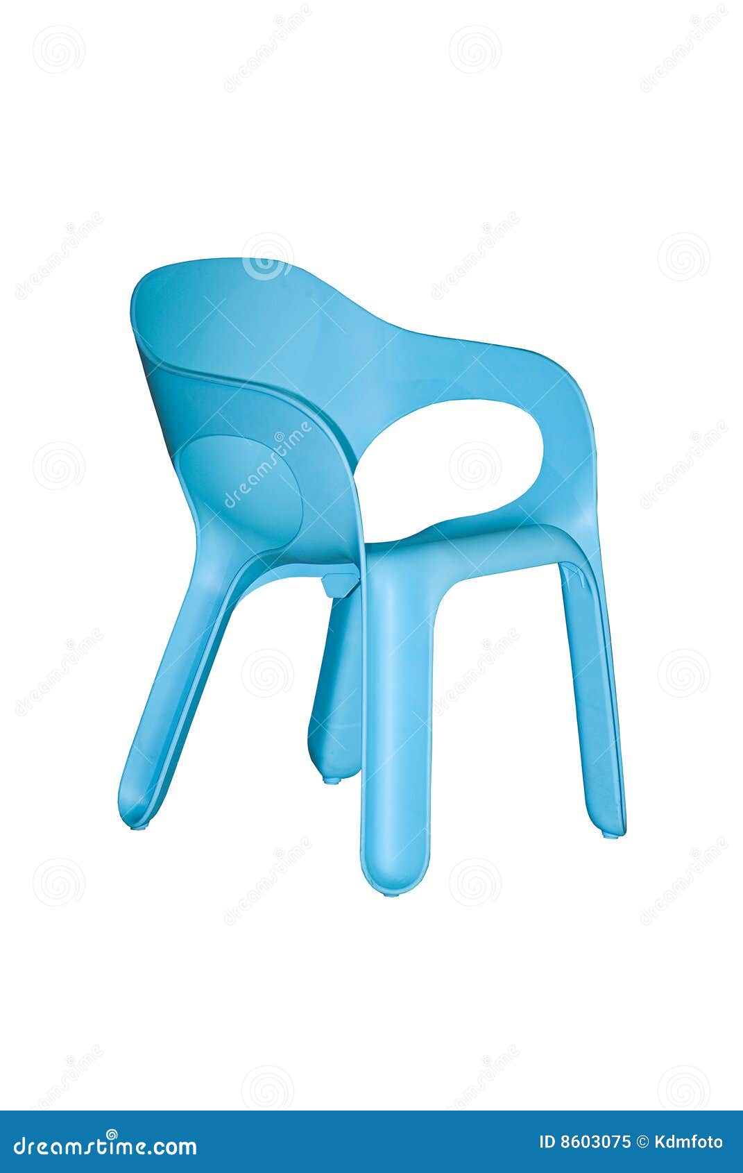 Moderne plastic stoel stock afbeelding. Image of achtergrond - 8603075