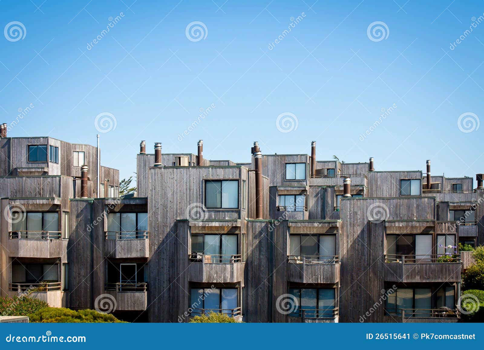 Moderne Rijtjeshuizen stock afbeelding. Image of modern - 26515641