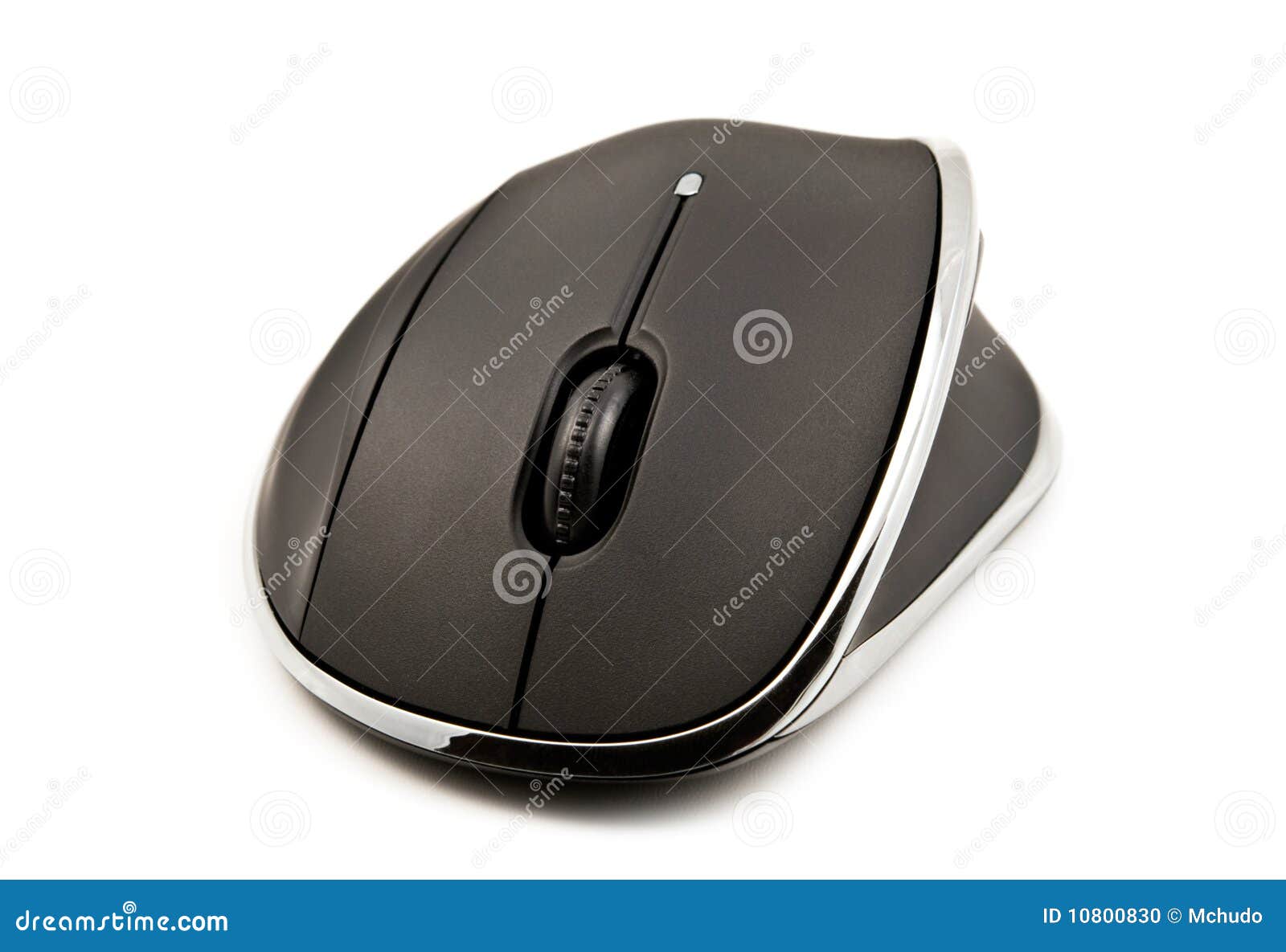 Moderne schwarze Maus stockfoto. Bild von rolle, mäuse - 10800830