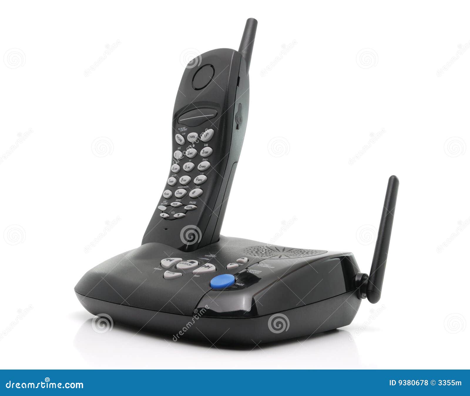 Moderne telefoon stock foto. Image of geïsoleerd, mededeling - 9380678