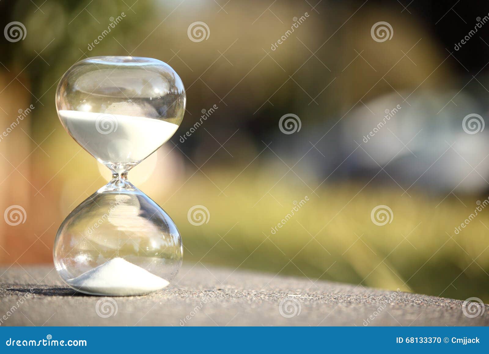 Moderne Zandloper Symbool Van Tijd Aftelprocedure Stock Foto - Image of ...