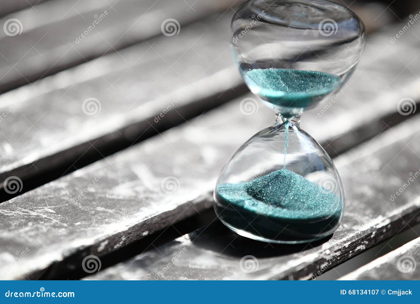 Moderne Zandloper Symbool Van Tijd Aftelprocedure Stock Afbeelding ...