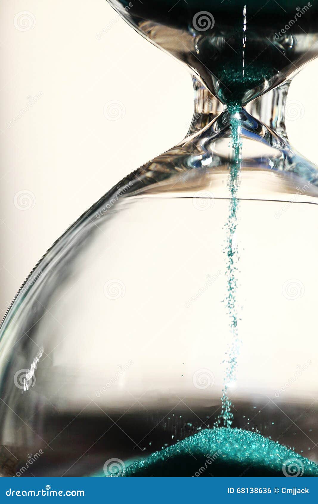 Moderne Zandloper Symbool Van Tijd Aftelprocedure Stock Foto - Image of ...