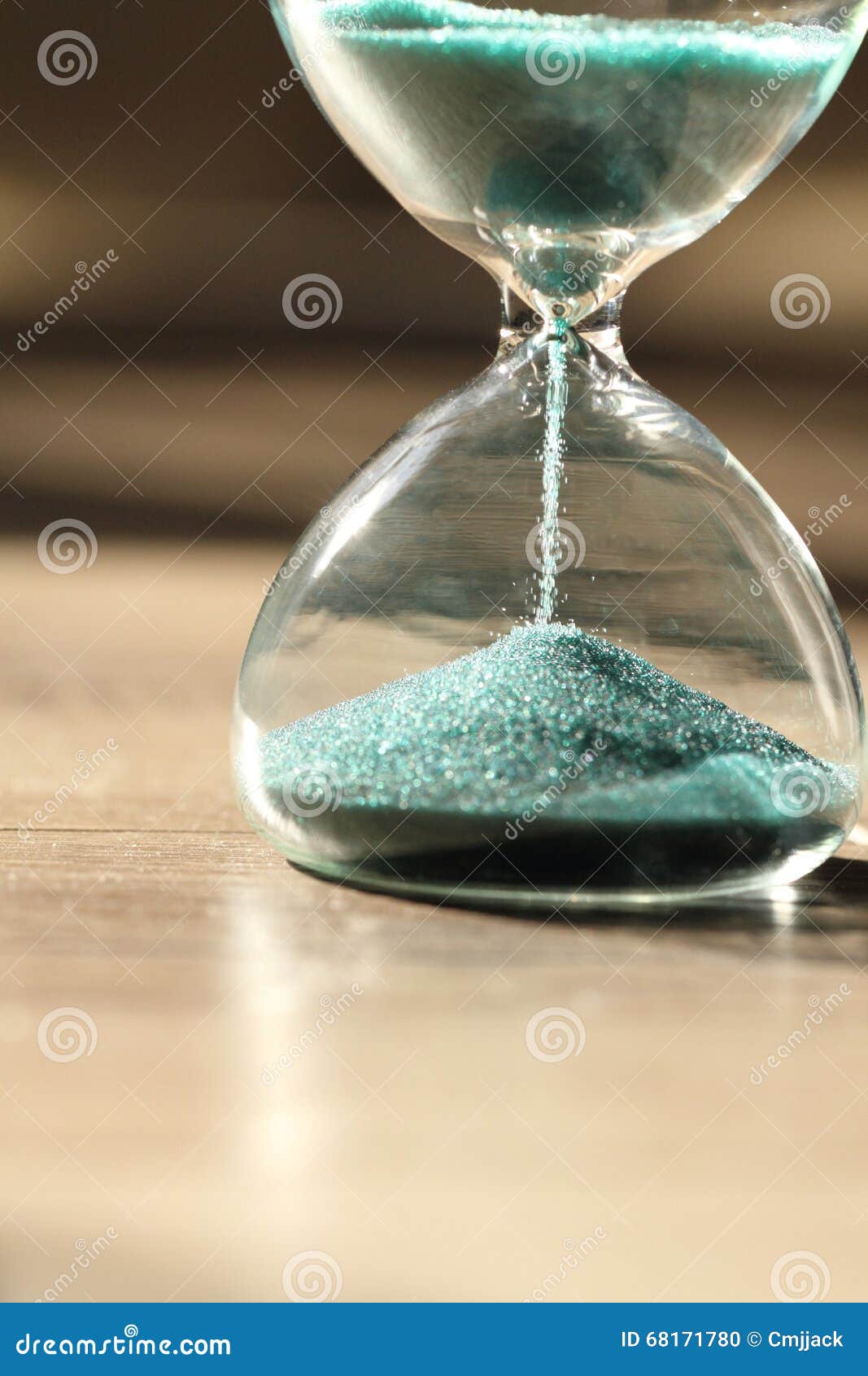 Moderne Zandloper Symbool Van Tijd Aftelprocedure Stock Foto - Image of ...