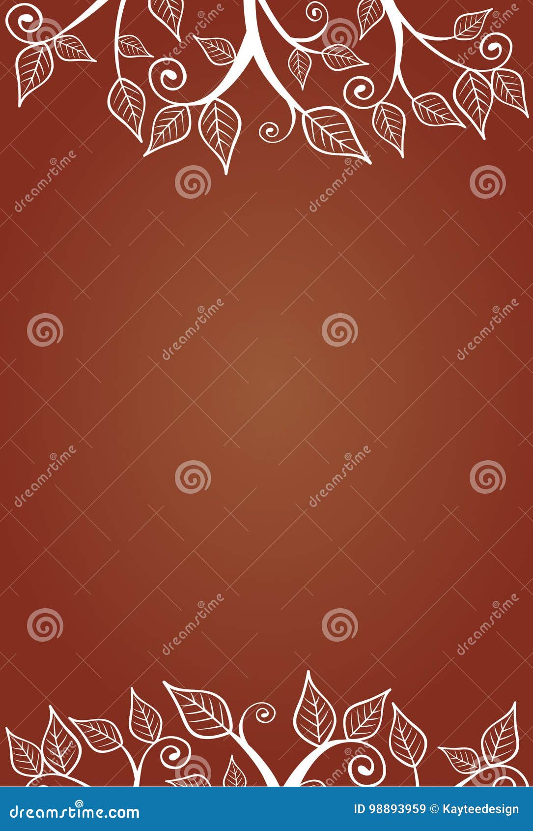 Moderner Fall Autumn Leaves Vertical Reverse Background 1 Vektor ...