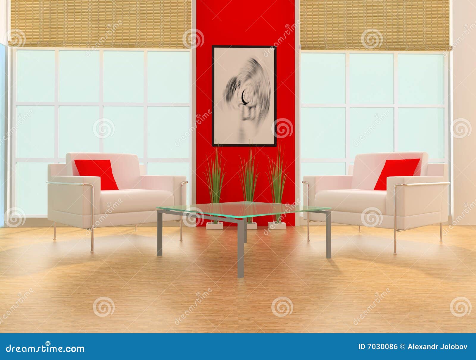 Moderner Innenraum Bild. Bild: 7030086