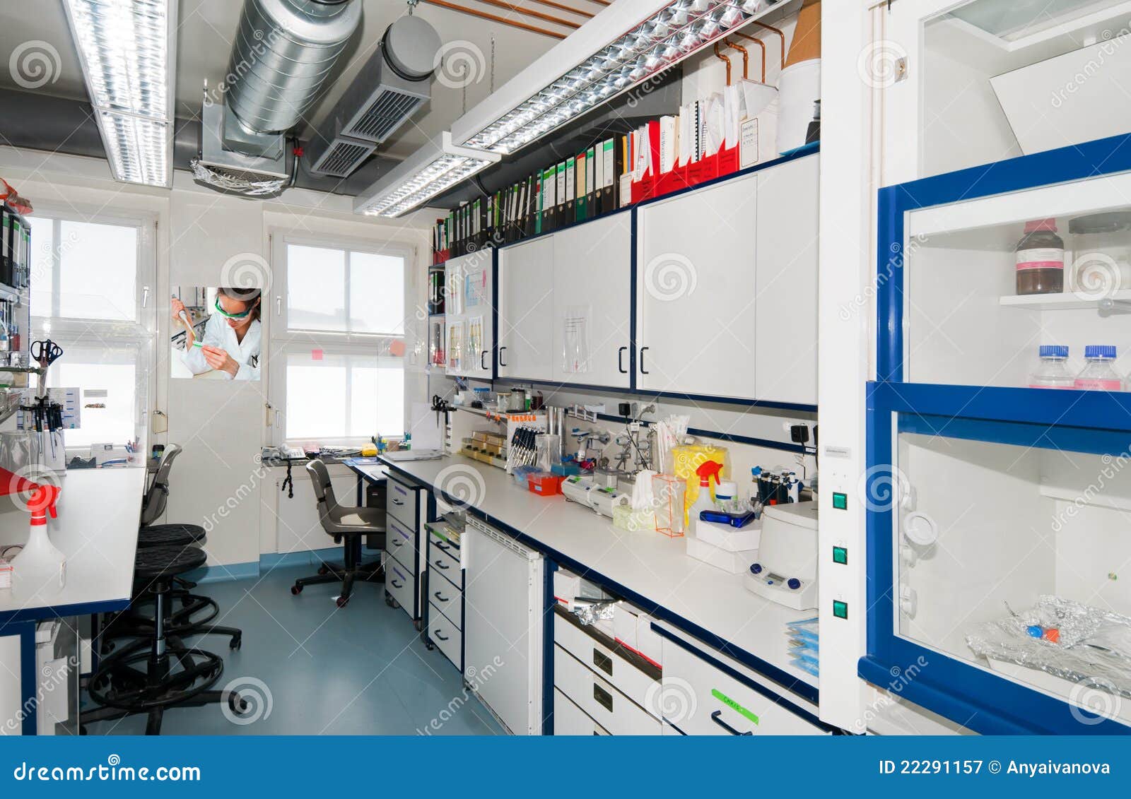 Modernes Labor stockbild. Bild von mode, tabelle, transgen - 22291157