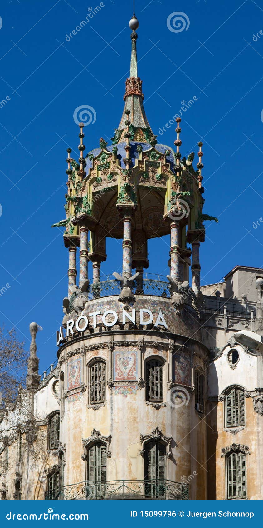 Modernism Style Building La Rotonda Stock Photo - Image of architecture ...