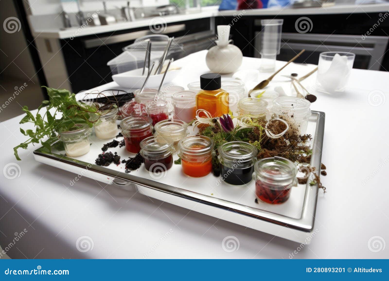 Modernist Cuisine Presentation, with Inventive Use of Ingredients and ...